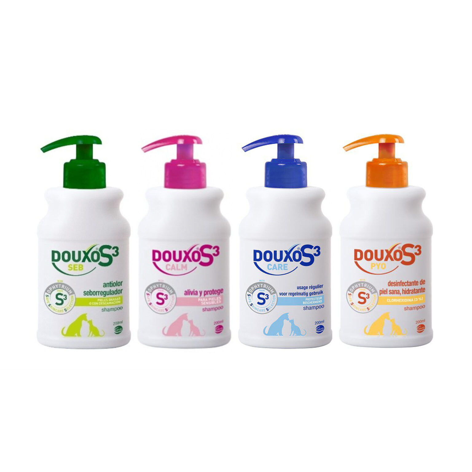 10% DESCUENTO EN DOUXO S3 con Ophytrium CHAMPÚ | PetsWorld